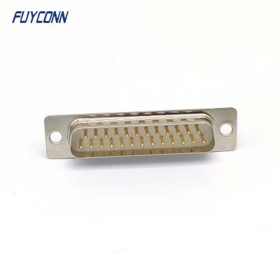 China Male Solder Cup Machine Pin D-SUB Connector 9 15 25 37 Pos Machined Contacts for sale