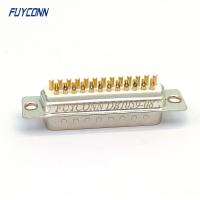 China Male Solder Cup Machine Pin D-SUB Connector 9 15 25 37 Pos Machined Contacts for sale