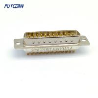 China Male Solder Cup Machine Pin D-SUB Connector 9 15 25 37 Pos Machined Contacts for sale