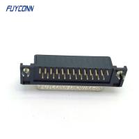 China 25-Pin Female D-SUB Right Angle PCB Connector 8.08mm Height with PBT Housing for Industrial Applications for sale