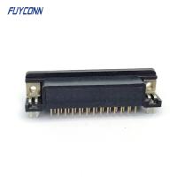 China 25-Pin Female D-SUB Right Angle PCB Connector 8.08mm Height with PBT Housing for Industrial Applications for sale