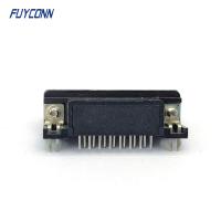 China 15-Pin Right Angle D-sub Female PCB Connector with 8.08mm Spacing - 9/15/25/37 Pin Options for sale