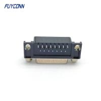 China 15-Pin Right Angle D-sub Female PCB Connector with 8.08mm Spacing - 9/15/25/37 Pin Options for sale