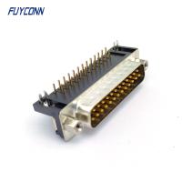 China 25 Pin Male D-SUB Connector 8.08mm Pin Spacing Right Angle PCB Mount 9/15/25/37 Pin Options for sale