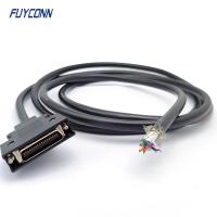 China HPCN SCSI 36-Pin Male Connector Cable Assembly with 1.27mm Pitch and Solder Cup Termination for sale