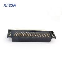 China Female High Density D-SUB Connector Right Angle PCB 15P 26P 44P 62P with PBT Housing and Metal Shell for sale
