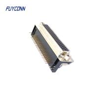 China Female High Density D-SUB Connector Right Angle PCB 15P 26P 44P 62P with PBT Housing and Metal Shell for sale