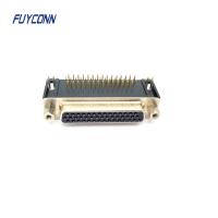 China High Density Right Angle PCB D-SUB Connector 15 26 44 62 Pin Female for sale