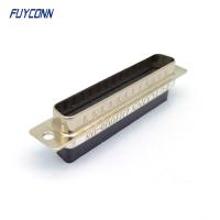 China Male D-SUB Crimp Connector 9pin 15pin 25pin 37pin Solder Cup PBT Housing for sale
