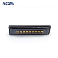 China Solder Male D-SUB Waterproof Connector 9/15/25/37 Pin with 2.74mm Pin Spacing and PBT Housing for sale