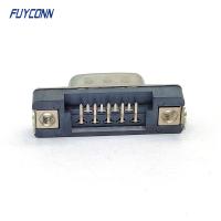 China 1.5mm Low Profile 9Pin Male D-SUB Connector Right Angle VGA SLIM for sale