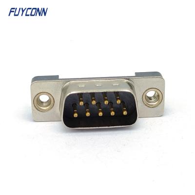 China 1.5mm Low Profile 9Pin Male D-SUB Connector Right Angle VGA SLIM for sale