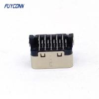 China VGA D-SUB Connector 15pin Female 0.9mm Lower Profile for sale