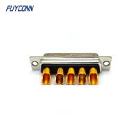 China 5W5 D-SUB Connectors , Female 5Pin Solder Cup DB High Current Connector for sale