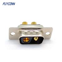 China 2V2 D-SUB Power Connector , Solder Male 2pin DB Connector for sale