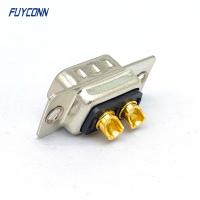 China 2V2 D-SUB Power Connector , Solder Male 2pin DB Connector for sale