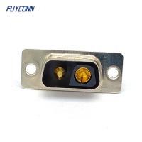 China 2V2 D-SUB Power Connector , Solder Male 2pin DB Connector for sale