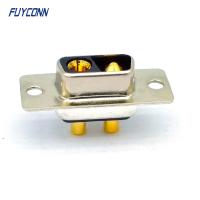 China Female 2V2 D-SUB Connector , 2pin High Power Connector for sale