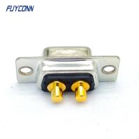 China Female 2V2 D-SUB Connector , 2pin High Power Connector for sale