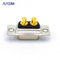 China Female 2V2 D-SUB Connector , 2pin High Power Connector for sale