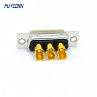 China 3V3 Female Power D-SUB Connectors , Solder Cup Type High Current Connector for sale
