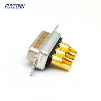 China 3V3 Female Power D-SUB Connectors , Solder Cup Type High Current Connector for sale