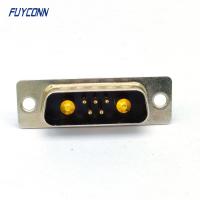 China 7W2 Power DB Connector , 7Pin D-SUB Male High Power Connector for sale