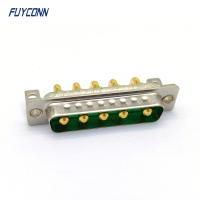 China 5W5 High Power Connector , Solder Right Angle Male D-Sub Connector for sale