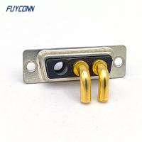 China 3W3 Solder Cup High Power D Sub Connector 3 Pin Right Angle Male DB 90 Degree for sale