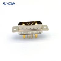 China 7Pin PCB Straight D-SUB Connectors , 7W2 Male DB High Current Connector for sale