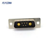 China 7Pin PCB Straight D-SUB Connectors , 7W2 Male DB High Current Connector for sale