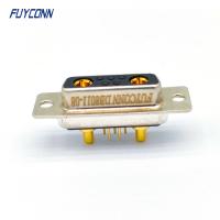 China 7 Way 7W2 Straight Female Pins DB PCB Power D-SUB Connector PCB Type for sale