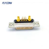 China 7 Way 7W2 Straight Female Pins DB PCB Power D-SUB Connector PCB Type for sale