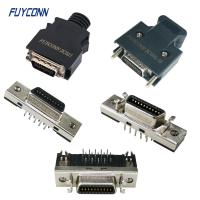 China PBT Insulation SCSI MDR Connector Female Male 1.27mm Pitch 20pin 1A 500V for sale