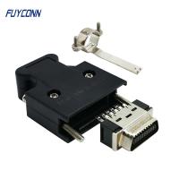 China PBT Insulation SCSI MDR Connector Female Male 1.27mm Pitch 20pin 1A 500V for sale