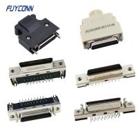 China 36pin SCSI Servo Connector PCB Solder Cup IDC Crimp 1.27mm Pitch for sale