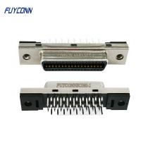 China 36pin SCSI Servo Connector PCB Solder Cup IDC Crimp 1.27mm Pitch for sale