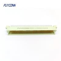 China Solderless Male DIN41612 Connector 3 Rows 96pin Press Pin  PCB Type for sale