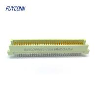 China Solderless Male DIN41612 Connector 3 Rows 96pin Press Pin  PCB Type for sale