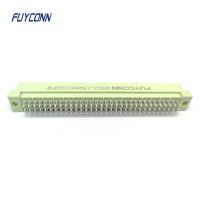 China Solderless Male DIN41612 Connector 3 Rows 96pin Press Pin  PCB Type for sale