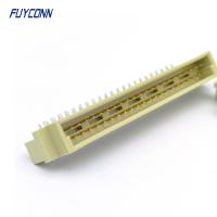 China DIN41612 44Pin PCB Right Angle Male Connector 2 Rows 2.54mm Pitch 9001 Series for sale