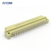 China DIN41612 44Pin PCB Right Angle Male Connector 2 Rows 2.54mm Pitch 9001 Series for sale