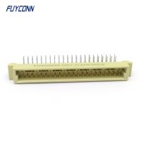 China DIN41612 44Pin PCB Right Angle Male Connector 2 Rows 2.54mm Pitch 9001 Series for sale