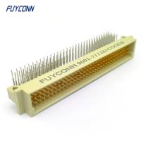China DIN 41612 128Pin Male PCB Right Angle Connector 4 Rows 2.54mm Pitch for sale