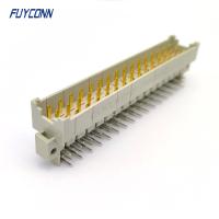China 5.08mm Pitch Power DIN 41612 Connector PCB Right Angle Male 48 Pin 3 Row for sale