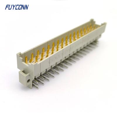 China 5.08mm Pitch Power DIN 41612 Connector PCB Right Angle Male 48 Pin 3 Row for sale