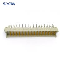 China 5.08mm Pitch Power DIN 41612 Connector PCB Right Angle Male 48 Pin 3 Row for sale