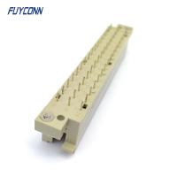 China DIN 41612 Power Male Connector 5.08mm 48 Pin 3 Row Straight PCB Mount for sale