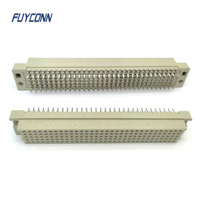 China Female DIN 41612 Connector PCB Vertical 5 Row 160 Pin 2.54mm Pitch 9001 Series for sale