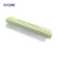 China DIN 41612 PCB Straight 96 Pin Male Connector 3 Rows 2.54mm Pitch 13mm Terminals for sale